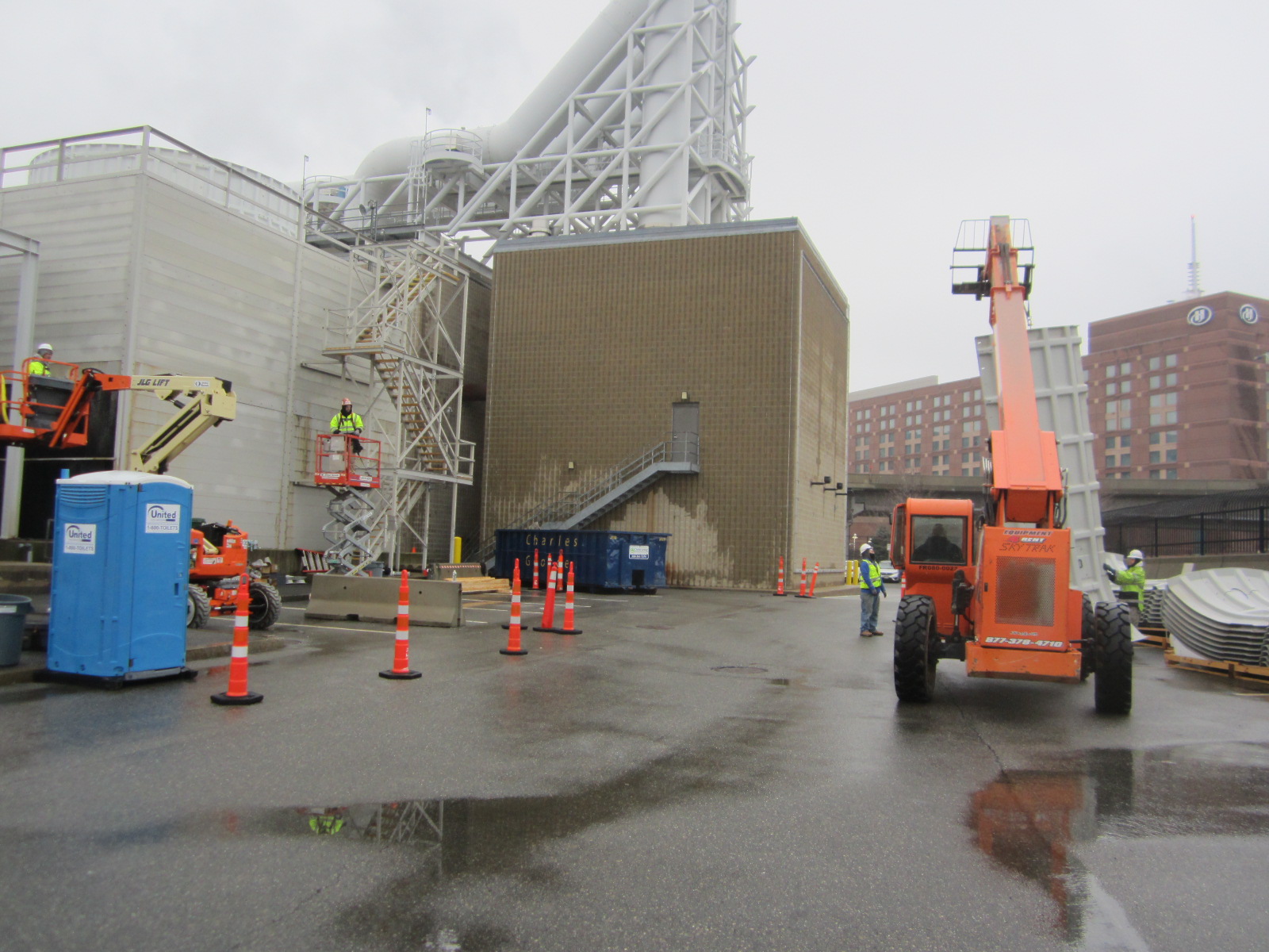 Logan Airport Cooling Tower - Nobis Group Projects